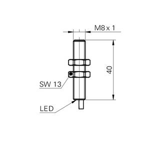 IR08.P02F-F40.PO1Z.7SCV (IR08.P02F-11119428) BAUMER 11119428 IR08P02F