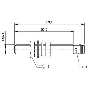 BES M08MI-PSC15B-S49G (BES003C), BALUFF, BESM08MIPSC15BS49G (BES003C)