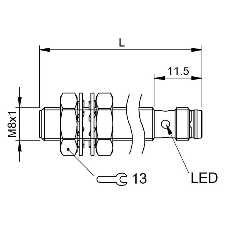 BES M08MI-PSC20B-S49G (BES003P) BALLUFF BESM08MIPSC20BS49G