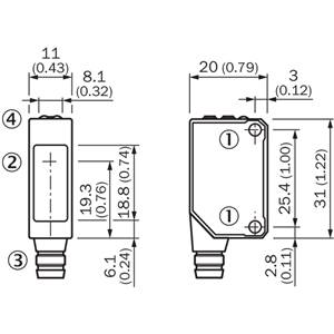 WL8G-P2231, SICK, 6033188, WL8GP2231