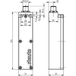 1206036 | RF 96 ST SW868 with lithium battery (EX: 66800601) STEUTE