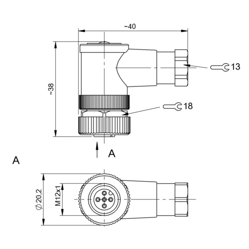 BCC M445-0000-1A-000-41X575-000 (BCC06ZH) BALLUFF BCCM44500001A00041X